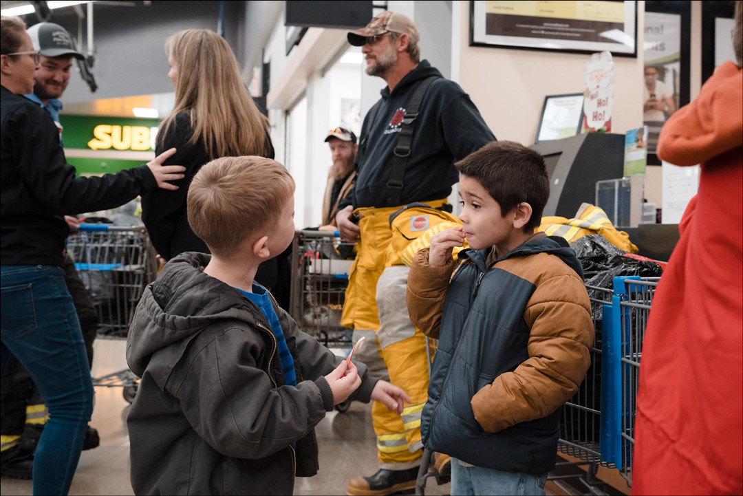 Shop with a Firefighter - Dubois County Free Press, Inc.