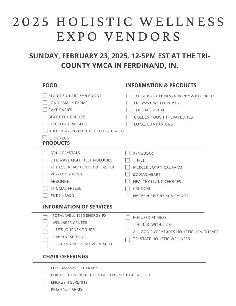 5th Annual Holistic Wellness Expo features great speakers, vendors and ...