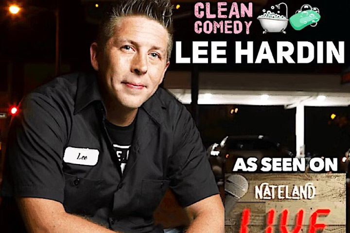 Comedian Lee Hardin is set to bring the laughs to The Astra on Saturday ...