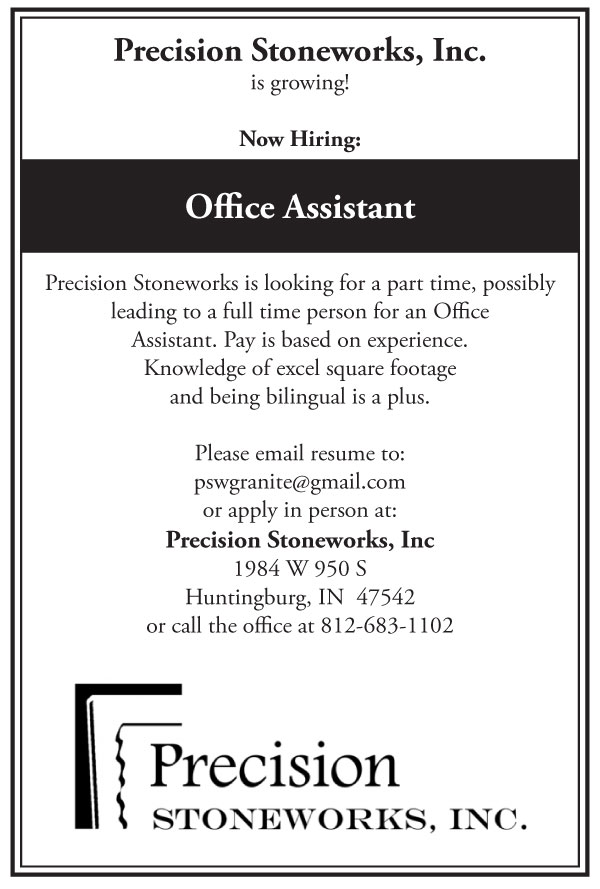 Jobs - Dubois County Free Press, Inc