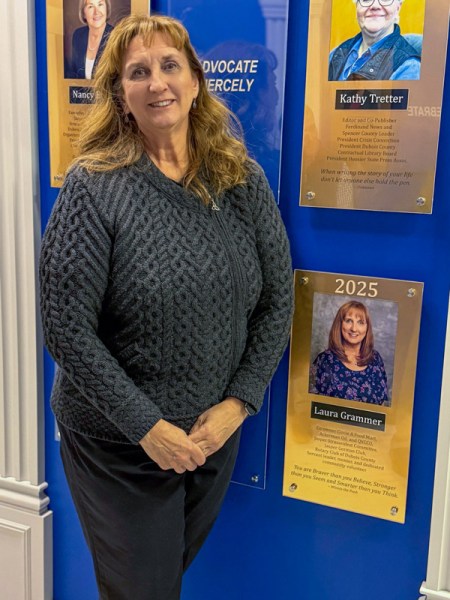 Laura Grammer ATHENA display unveiled at Dubois County Museum - Dubois ...